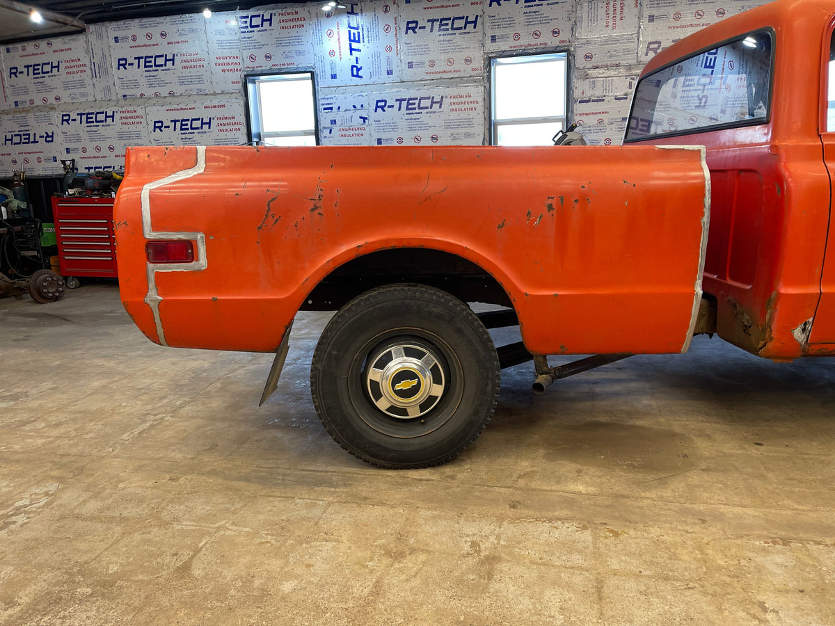 1967–1972 Chevy C10 Long Bed to Short Bed full Conversion Kit (Precisi ...