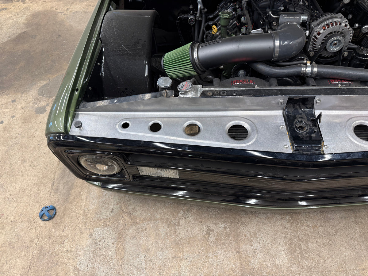 1969-1972 c-10 dimpled design #2 core support filler panels – A2 Metal Fab