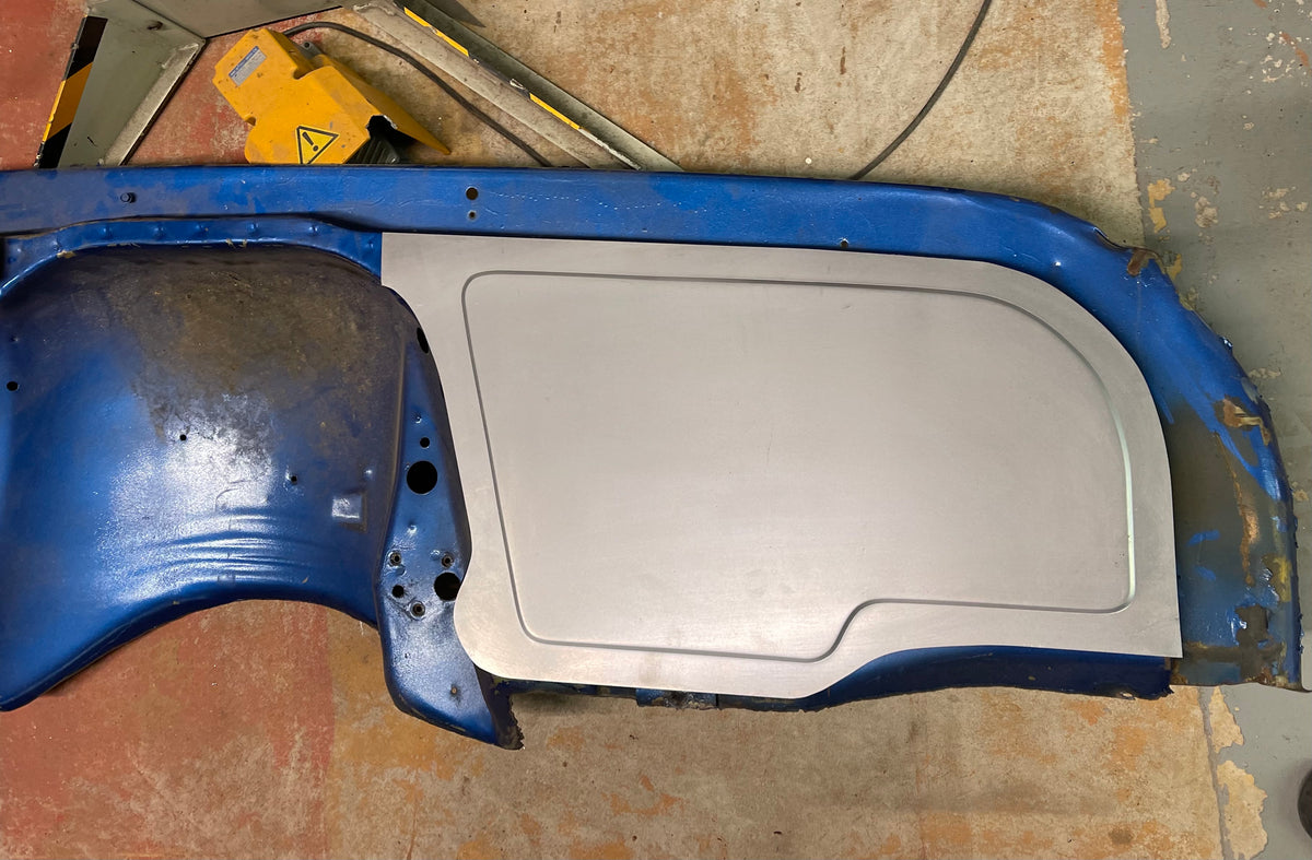 1967-1972 C-10 deluxe outer beaded firewall panels – A2 Metal Fab