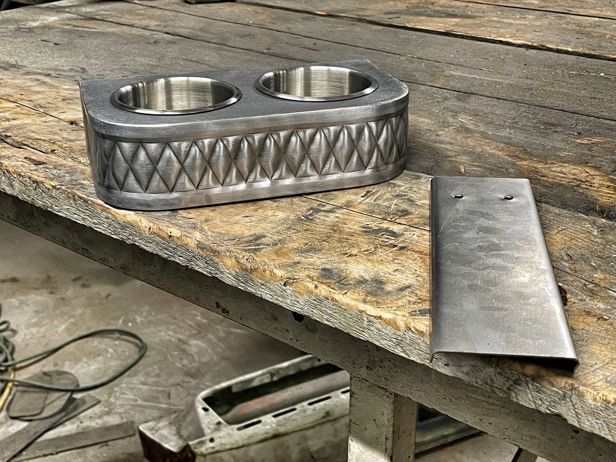 1947-1954 Chevy truck Pleated cup holder – A2 Metal Fab