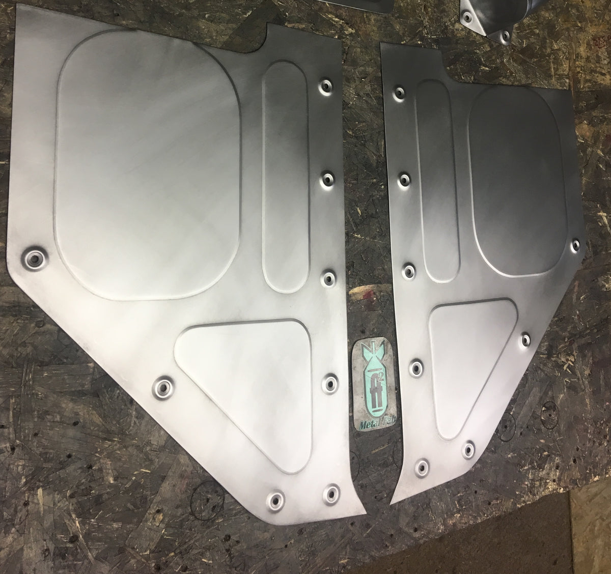 1960-1966 C-10 kick panels – A2 Metal Fab