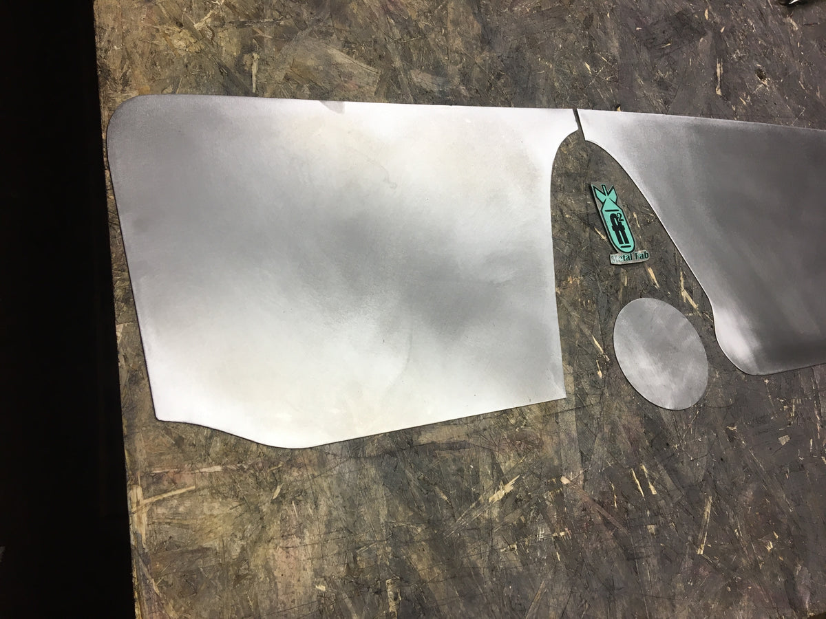 1967-1972 C-10 passenger side smooth firewall – A2 Metal Fab