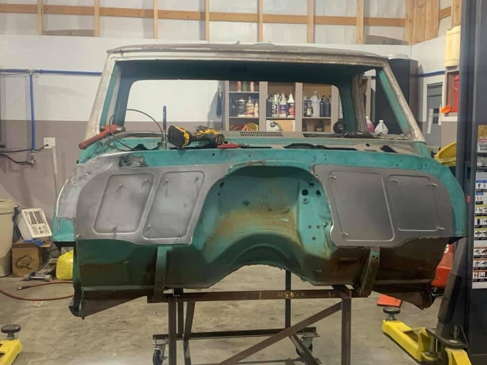 1967-1972 C-10 deluxe single beaded style firewall panels – A2 Metal Fab