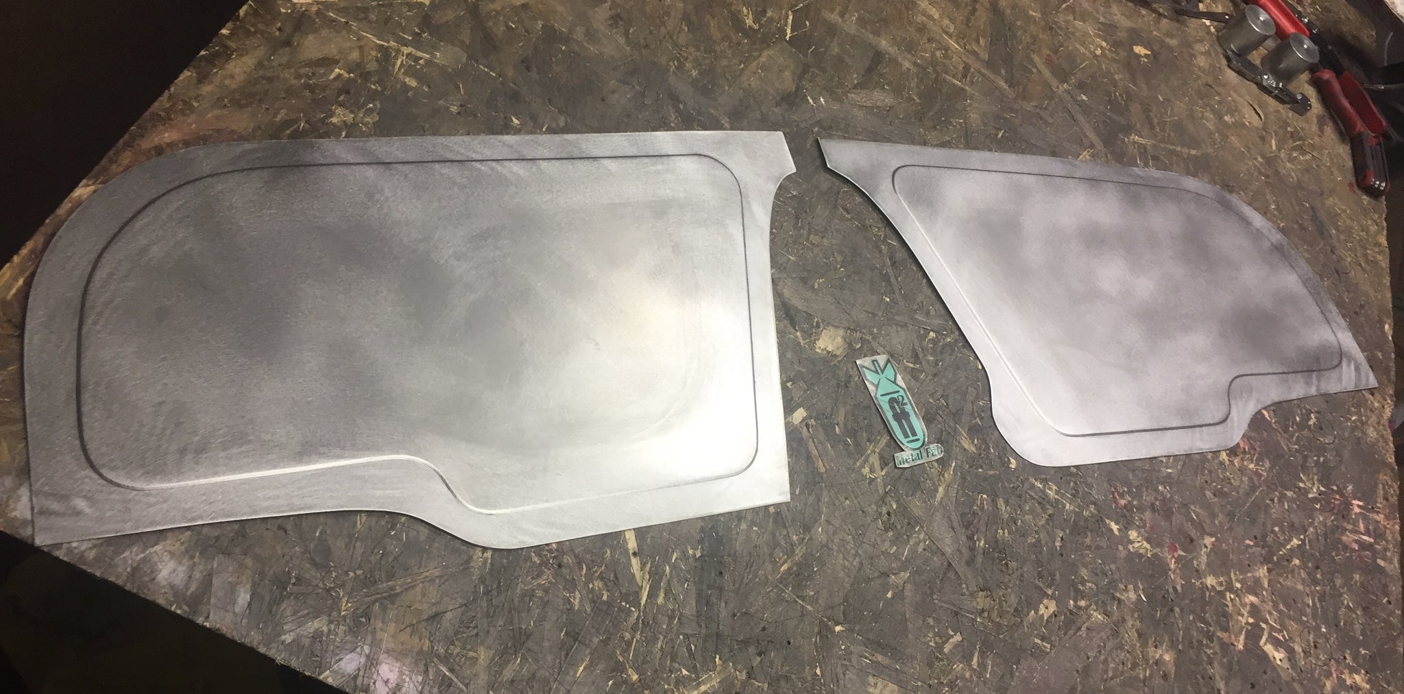 1967-1972 C-10 deluxe raised outer bead firewall panels – A2 Metal Fab